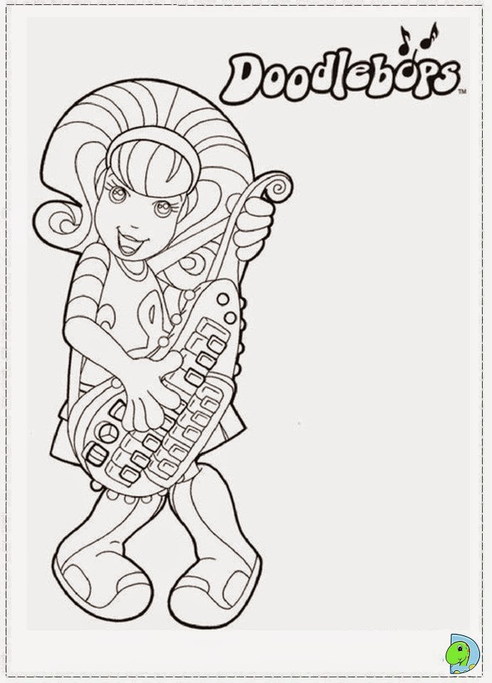 Doodlebob Coloring Page Coloring Pages