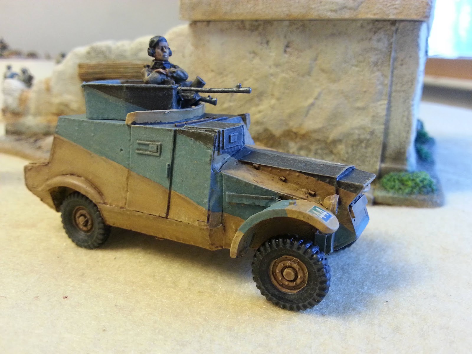 Yarkshire Gamer: Morris CS9 Armoured Car - 28mm WW2