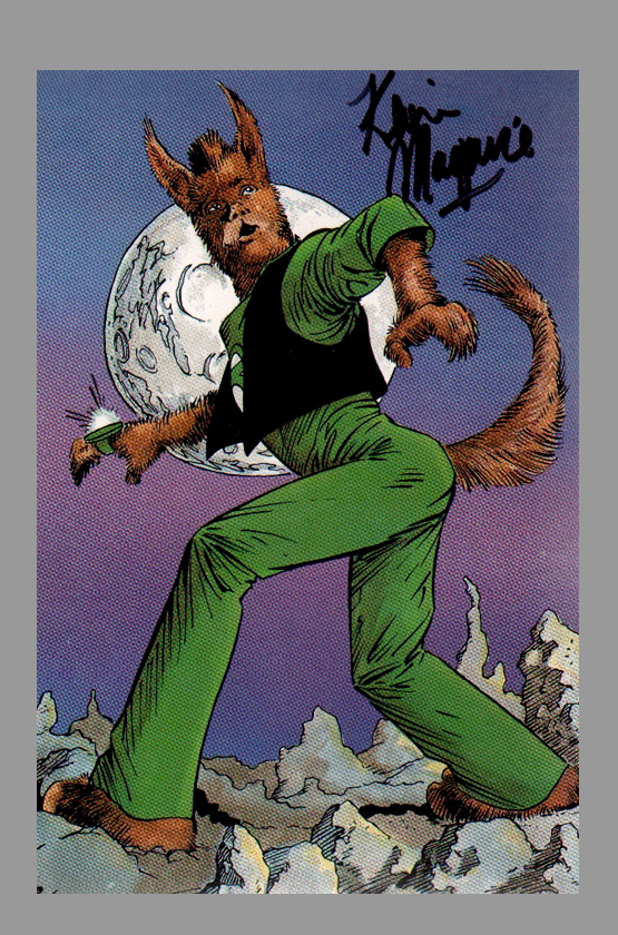 The Dork Review: Kevin Maguire - 1988's JLI Post Card Set