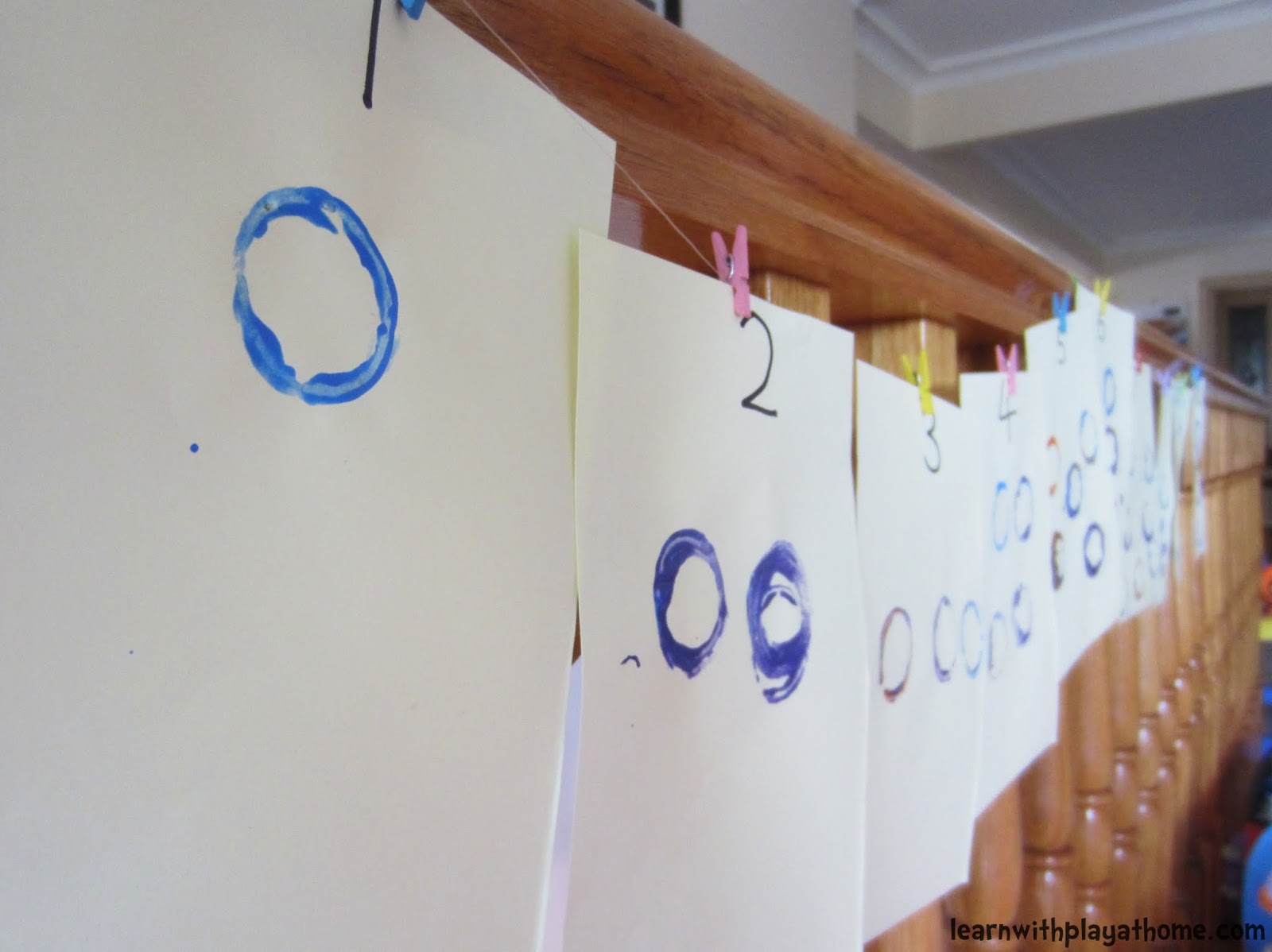 Learn with Play at Home: Counting & Number Recognition with Paper Tubes ...
