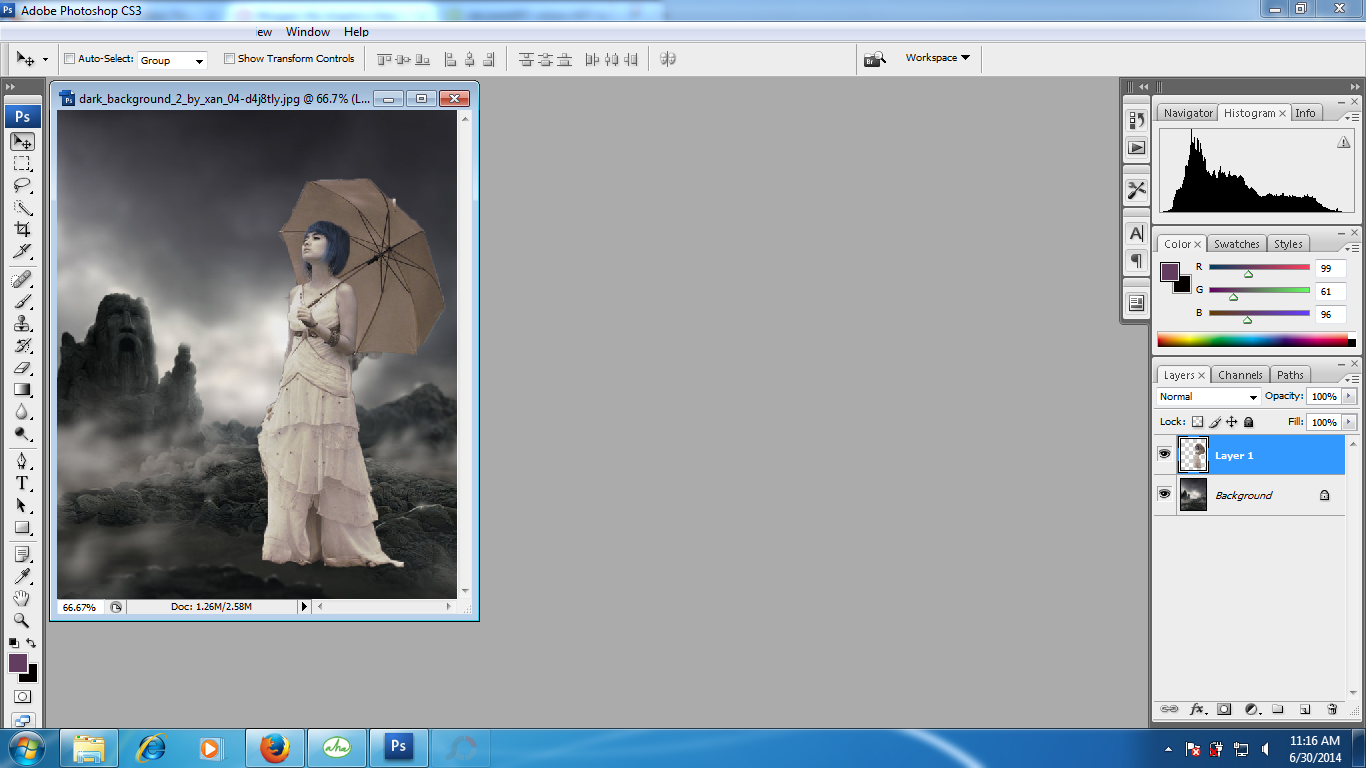[Tutorial] Cara memanipulasi foto dengan photoshop
