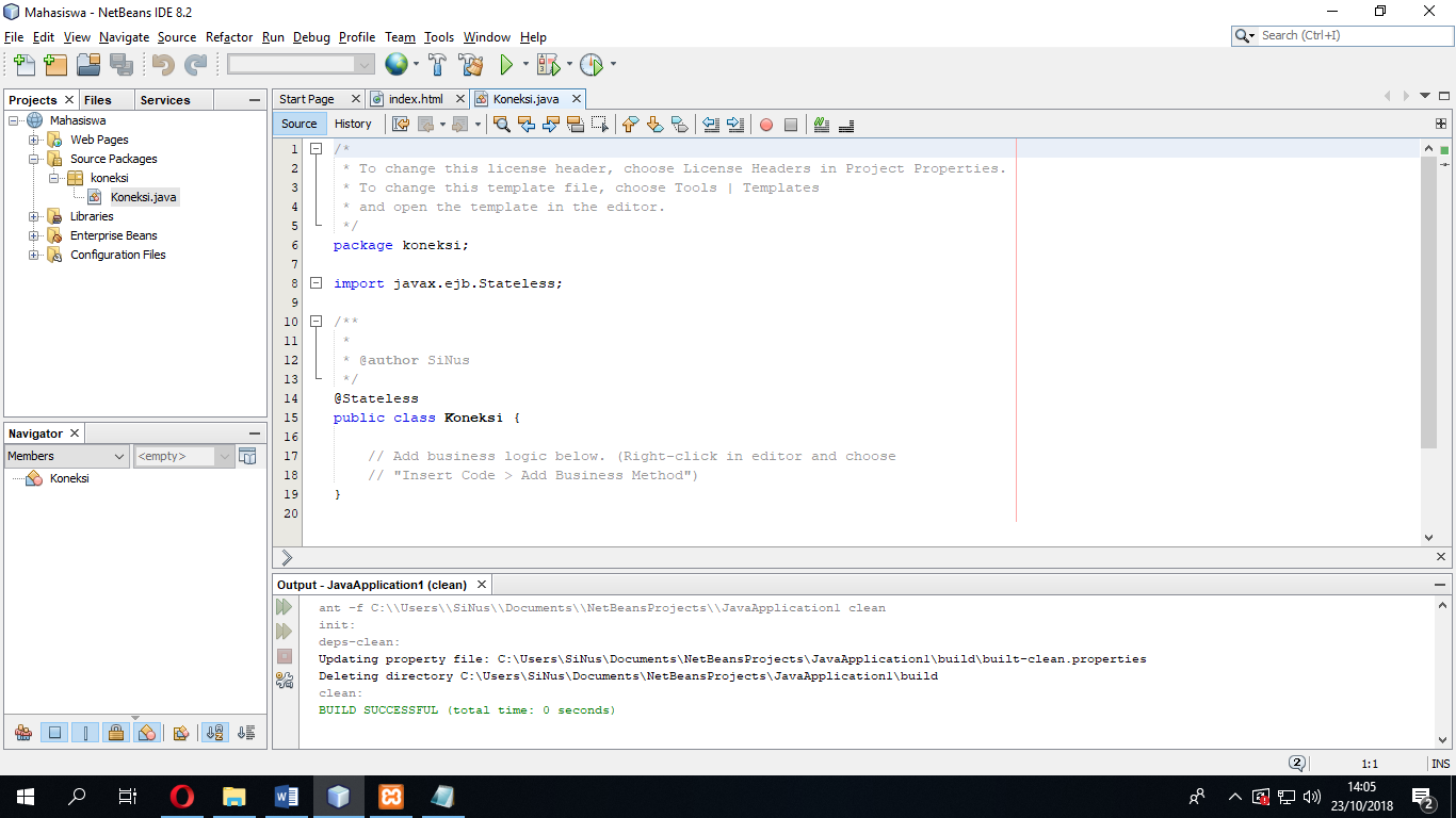 Vol.5 Tutorial Netbeans : Menampilkan Data dari Database - EnggarDwi