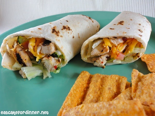 Eat Cake For Dinner: Summer Chicken Wraps
