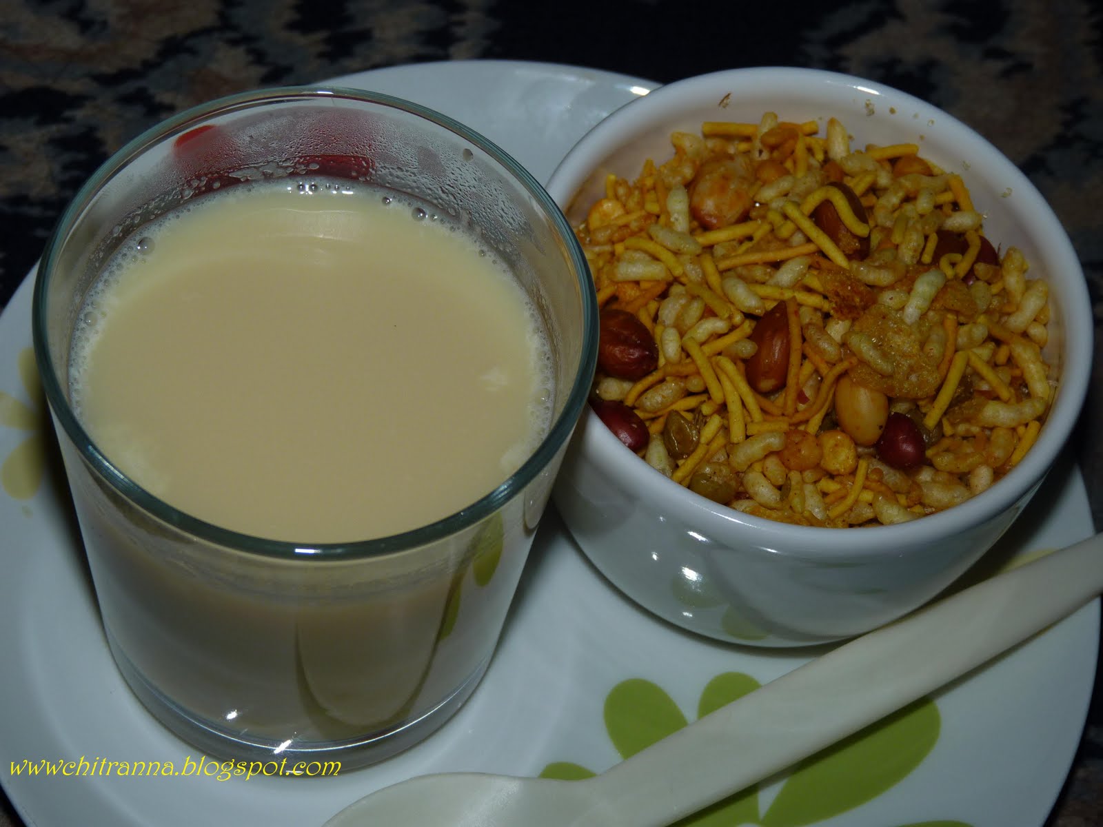 Chitranna: Moong Lentil (Dhal) hot drink