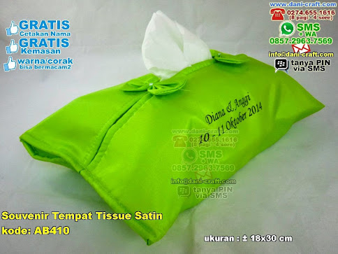 Tempat Tissue Kain | Souvenir Pernikahan