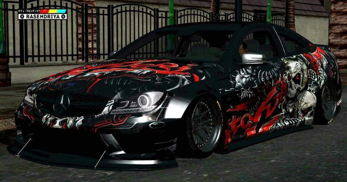 Livery For Mercedes Benz C63S AMG