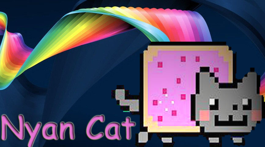 Nyan Cat: Nyan Cat en las uñas!