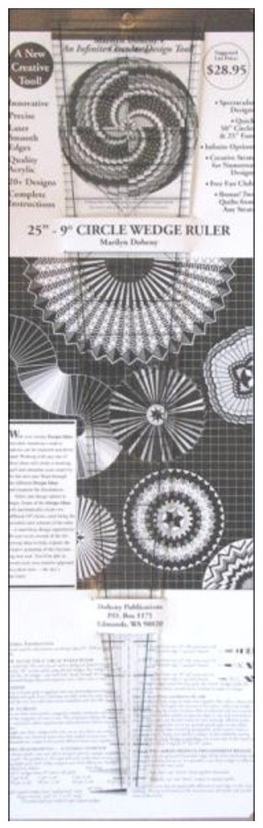 A Few Scraps: How to decide on a Wedge Quilting Ruler