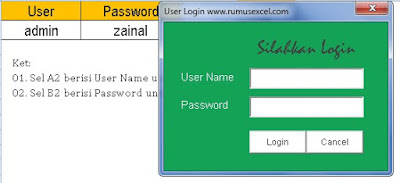 berikut form login dapat anda download DISINI