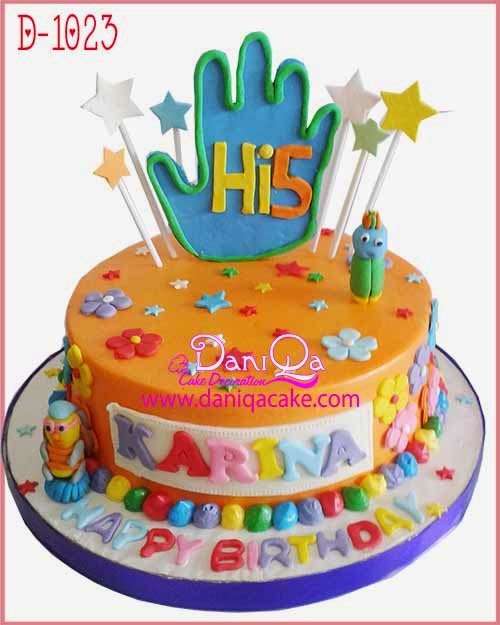 Sweety by Daniqa: Hi5 Birthday Cake
