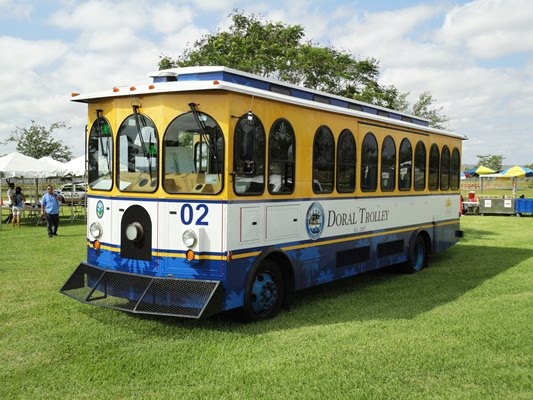 Doral Trolley Rides free the city residents and visitors