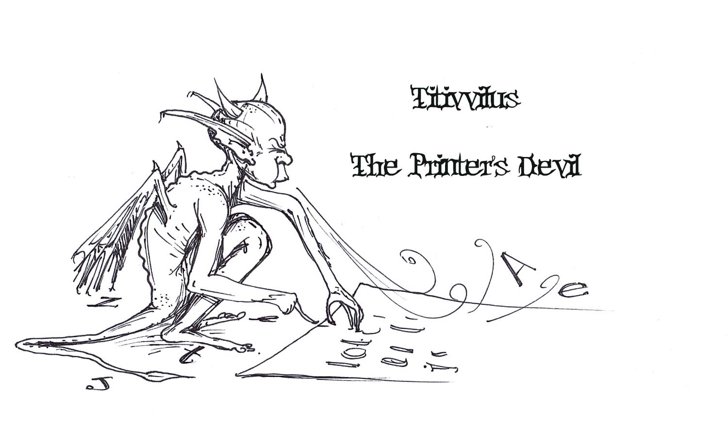 Zombie Logic From Thomas L. Vaultonburg, Outsider Poet: Titivillus, The ...