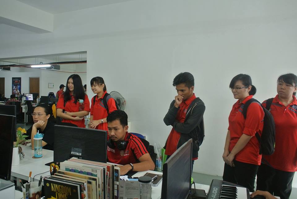 Visit to WAU Animation Company