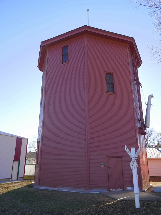 The view from here: Harris Water Tower