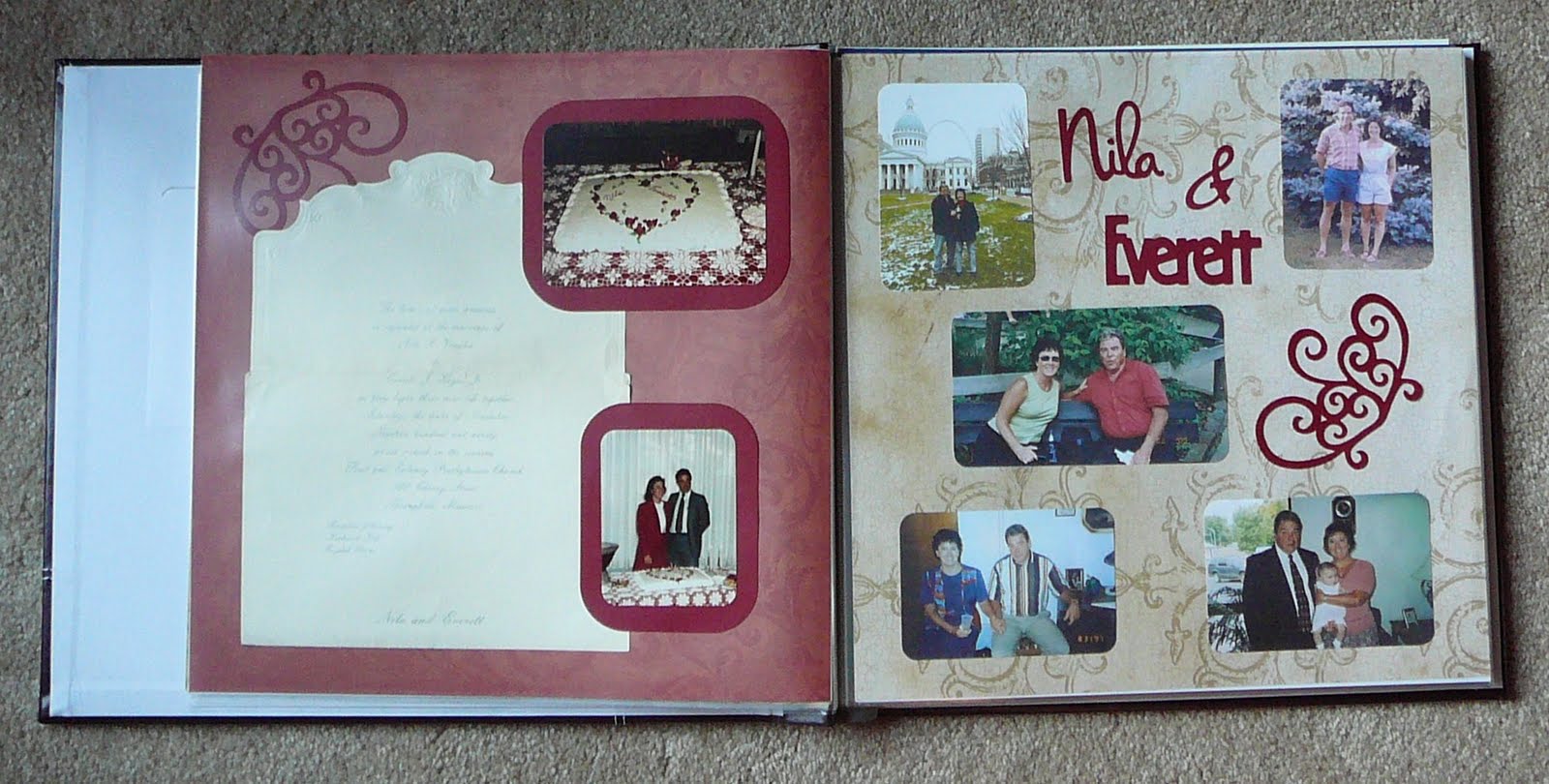 Krystena's Krafts: Retirement Scrapbook