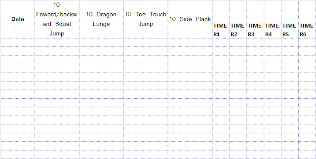 Zona Fitness: 70 Rutinas Zwow Challenge : Rutina #8 con 6 Rondas por Tiempo