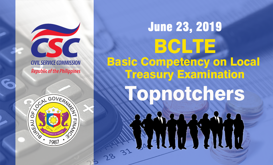 Civil Service Exam PH: TOPNOTCHERS: June 23, 2019 BCLTE Basic ...