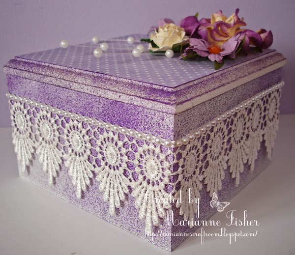 Marianne's Craftroom: My first decorated MDF Box