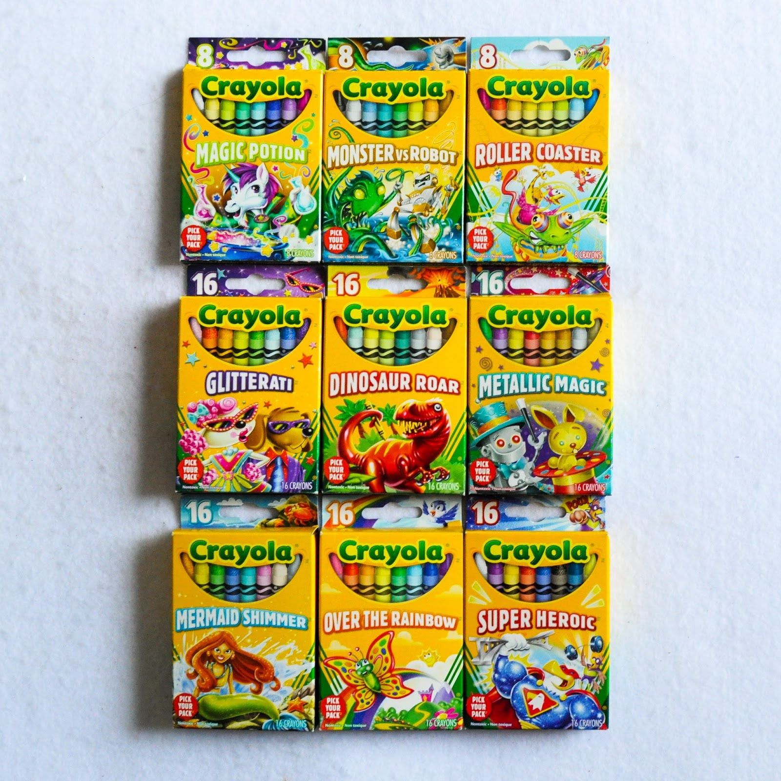Crayola Target Pick Your Pack Series | Jenny's Crayon Collection