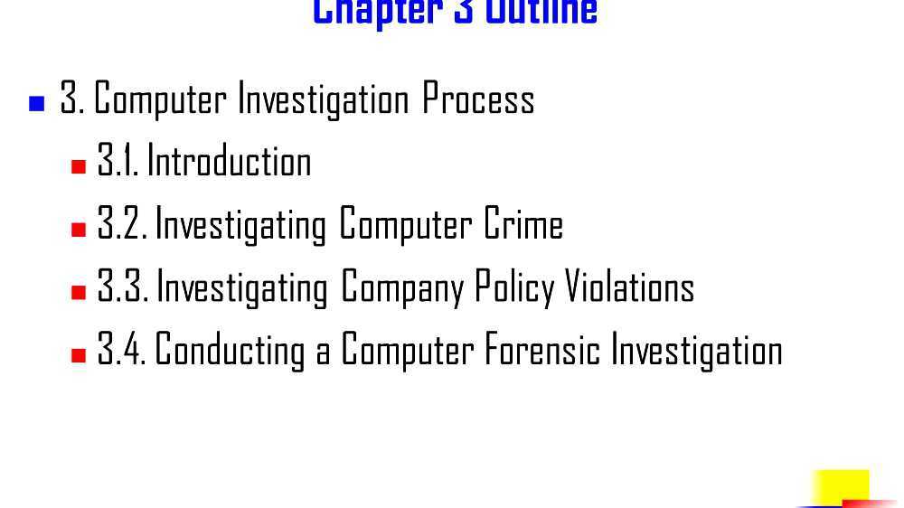 Outline of computer science