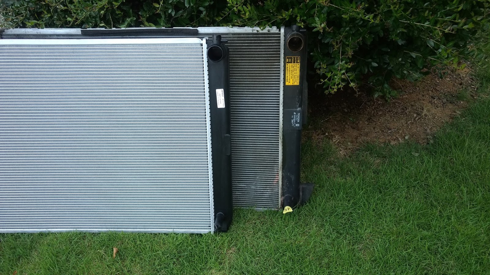 My Page About Random Stuff: Lexus RX400h Radiator replacement