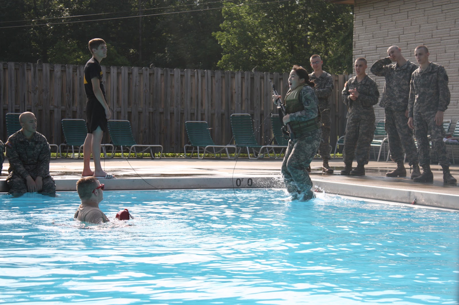U.S. Army Cadet Corps: Cadets Get All Wet - Water Survival Training