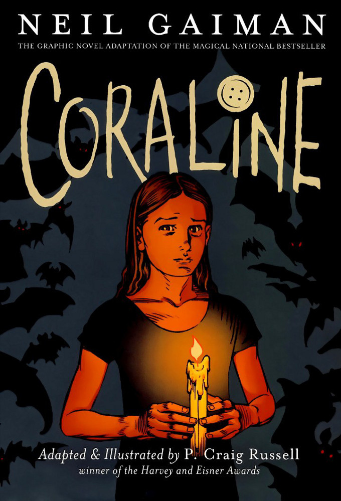 Read Coraline Graphic Novel, Cover