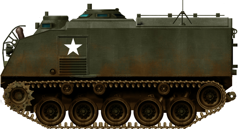 Veículos Militares do Mundo: M75 APC (31)