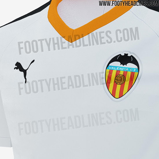 Valencia 19-20 Home & Away Kits Leaked - Footy Headlines