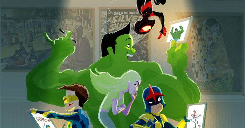 The Geektified Blog: STEAM Variants Coming From Marvel Comics This Fall!