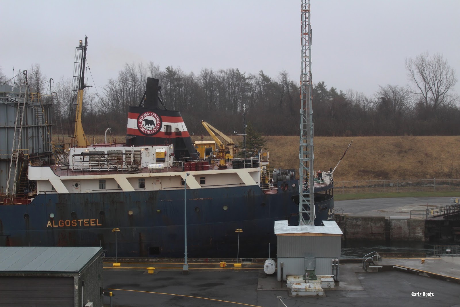 Carlz Boats: Self Unloader ALGOSTEEL - Her Last Transit