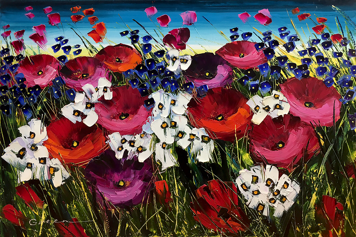 Maya Green, 1957 | Abstract painter | Tutt'Art@ | Pittura * Scultura ...