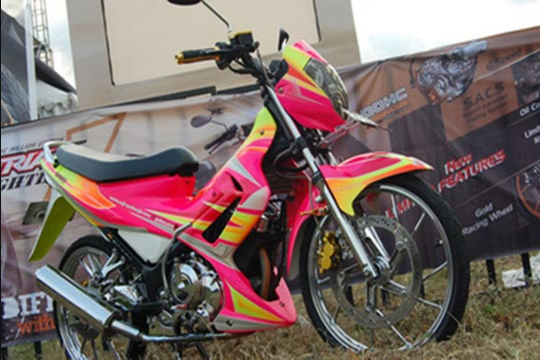 Kumpulan Modifikasi Satria FU Full AirBrush - Seputar Satria
