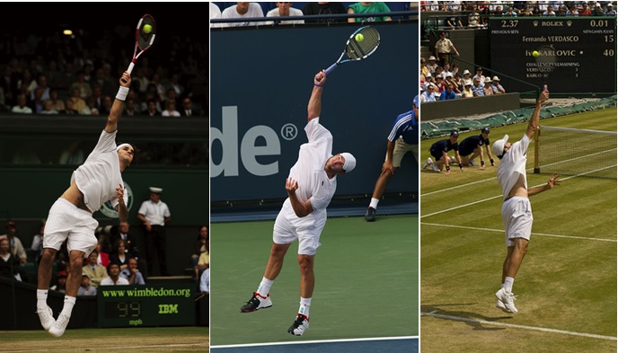 What are the ideal biomechanical principles of the tennis serve? Which ...