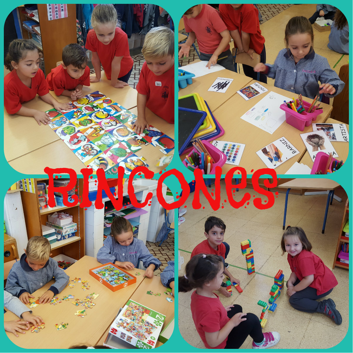 Manoli y sus peques: JUEGOS POR RINCONES