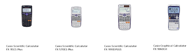 Jenis dan Kategori Kalkulator Casio - Sahabat Utama