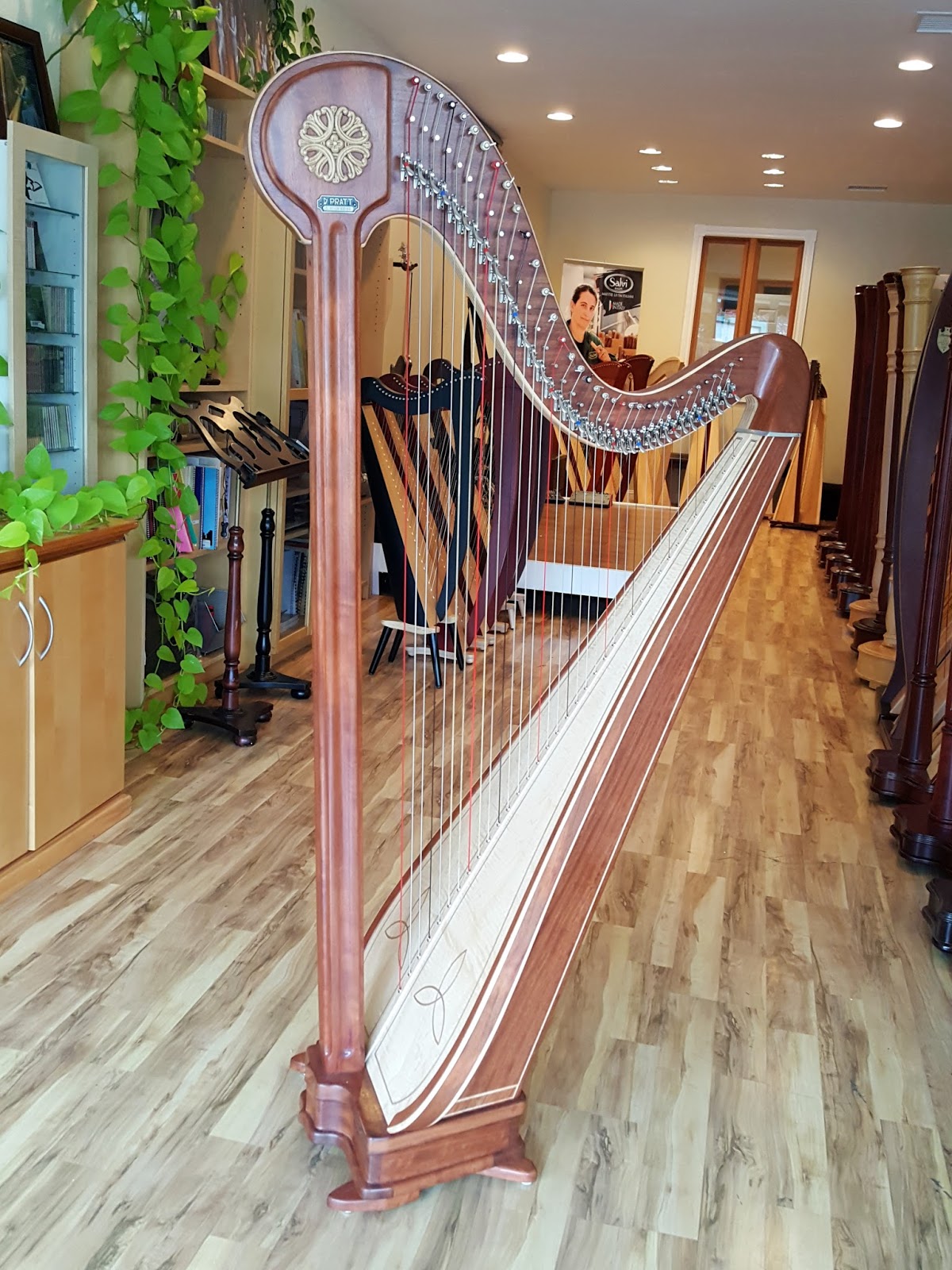 HARP IN LA HARP INFO #2: PRATT CHAMBER LEVER HARP (36) # CH-44012