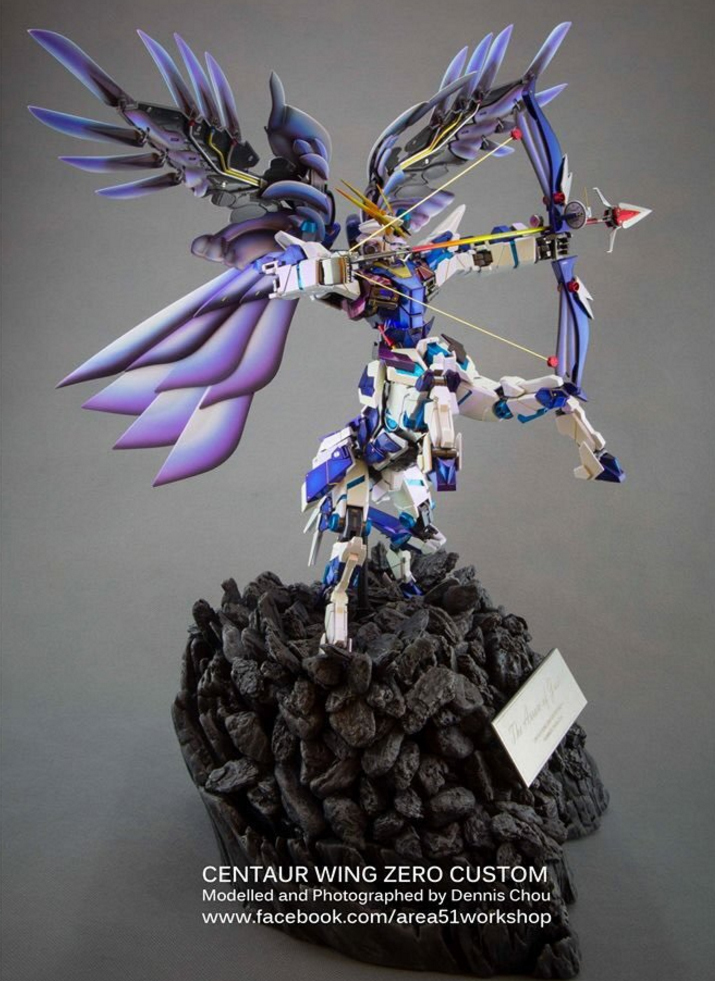 GUNDAM GUY: Centaur Wing Zero Custom - Diorama Build