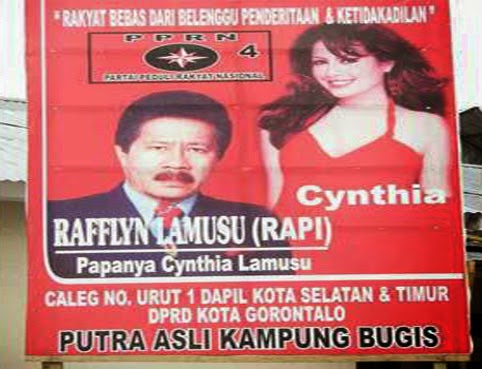 Super Gokil: Iklan Poster Caleg Lucu Paling Unik