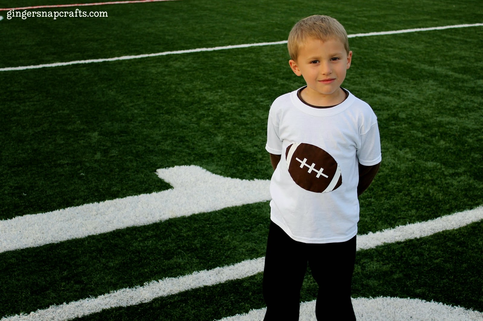 DIY Football T-Shirt {tutorial} – My WordPress
