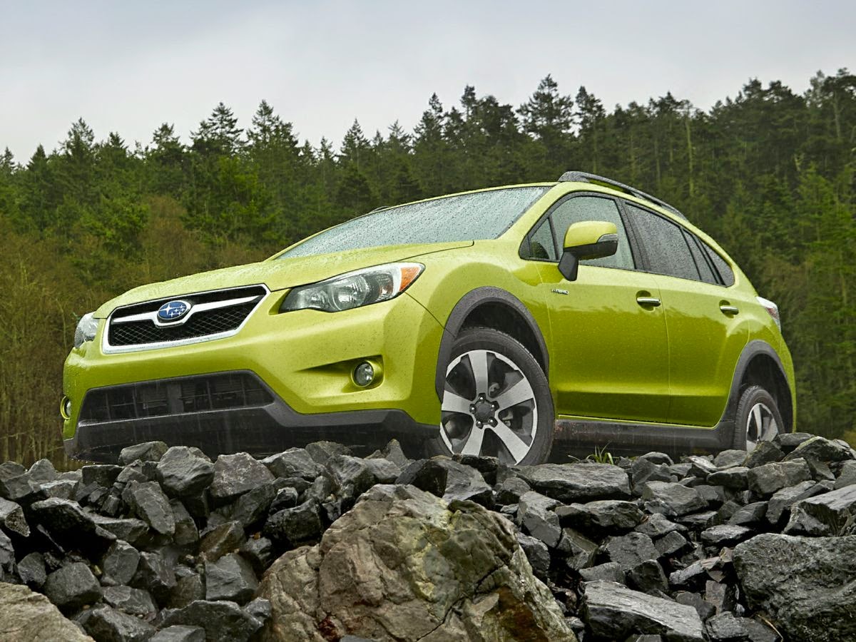 2014 Subaru XV Crosstrek Hybrid, verde que te quiero verde.