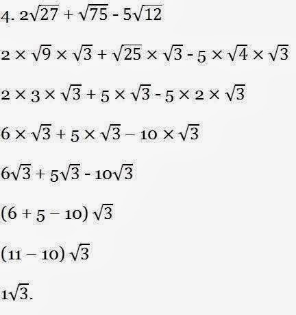 Mathematics Tutorials: Maths Made Easy!: Addition & Subtraction of Surd