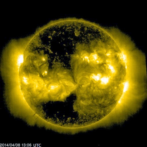 Calmaria solar - Galeria do Meteorito