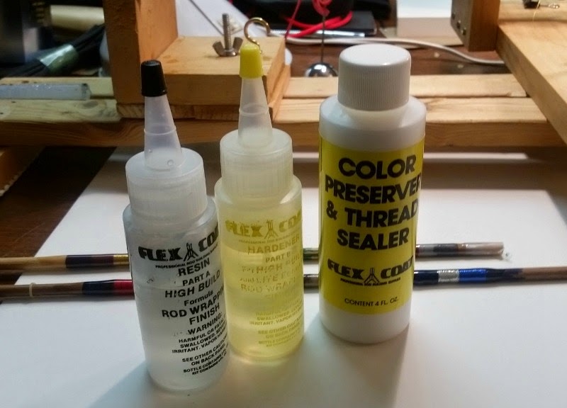 Dave's Fly Bench: Wrapping up my rod wrapping rodeo