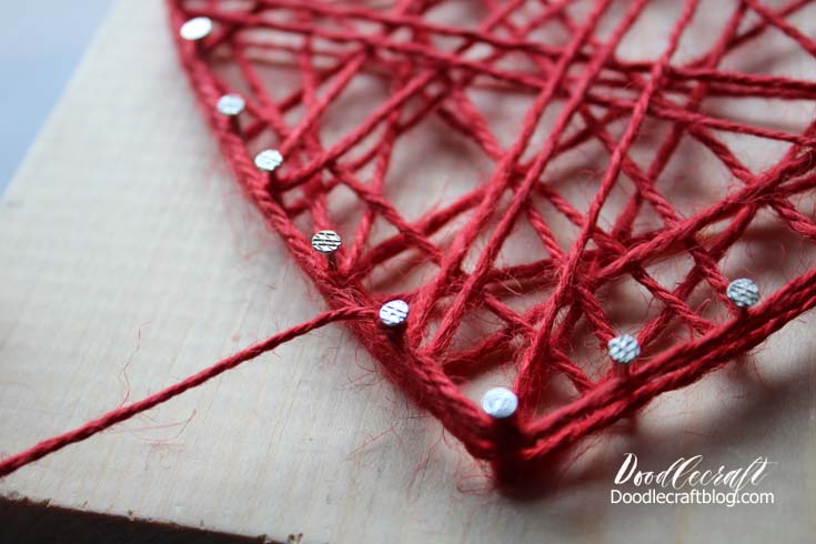 Easy String Art Tutorial Heart Diamond Templates!