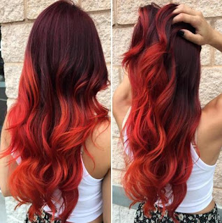 20 gaya rambut warna merah terang terkeren 2016 | Trend Gaya Rambut