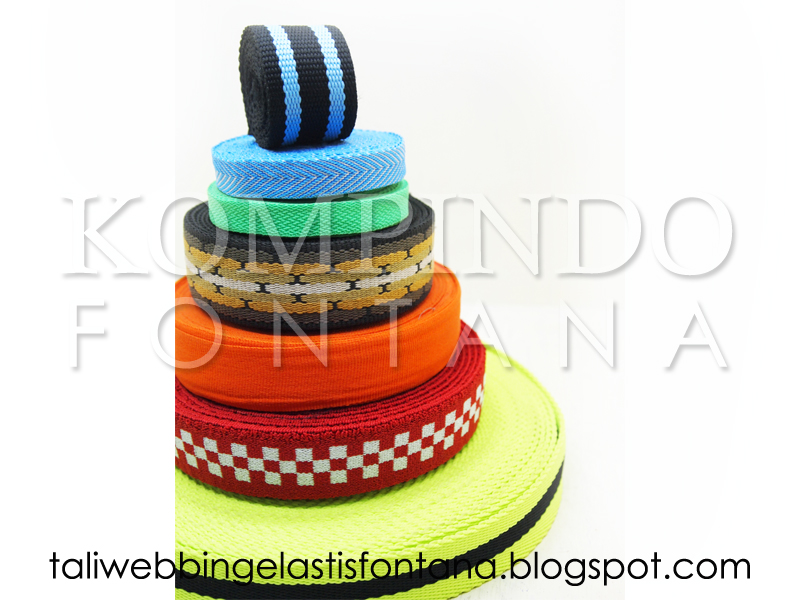 Tali Webbing Elastis Tape Fontana Indonesia: Umum / General