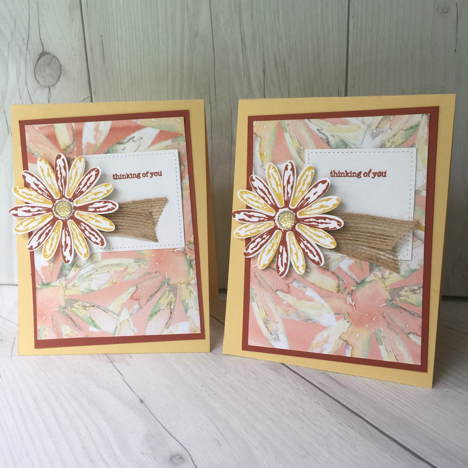 Cajun Delightful Daisy card from Stampin' Up! | Stamped Sophisticates