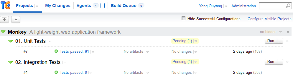Yong Ouyang: Use Teamcity as the Continuous Integration and Build ... Yong Ouyang: Use Teamcity as the Continuous Integration and Build ...