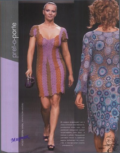 Magia crosetei: Rochii crosetate